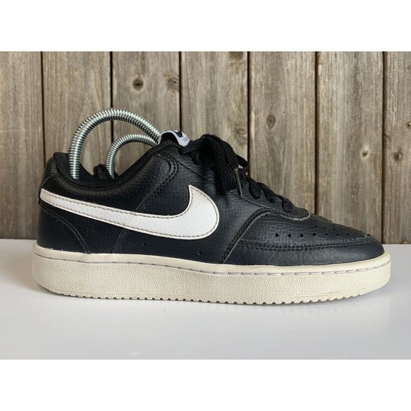 Nike | Shoes | Nike Court Vision Low Black White Cd5434 0 Sneakers Size ...